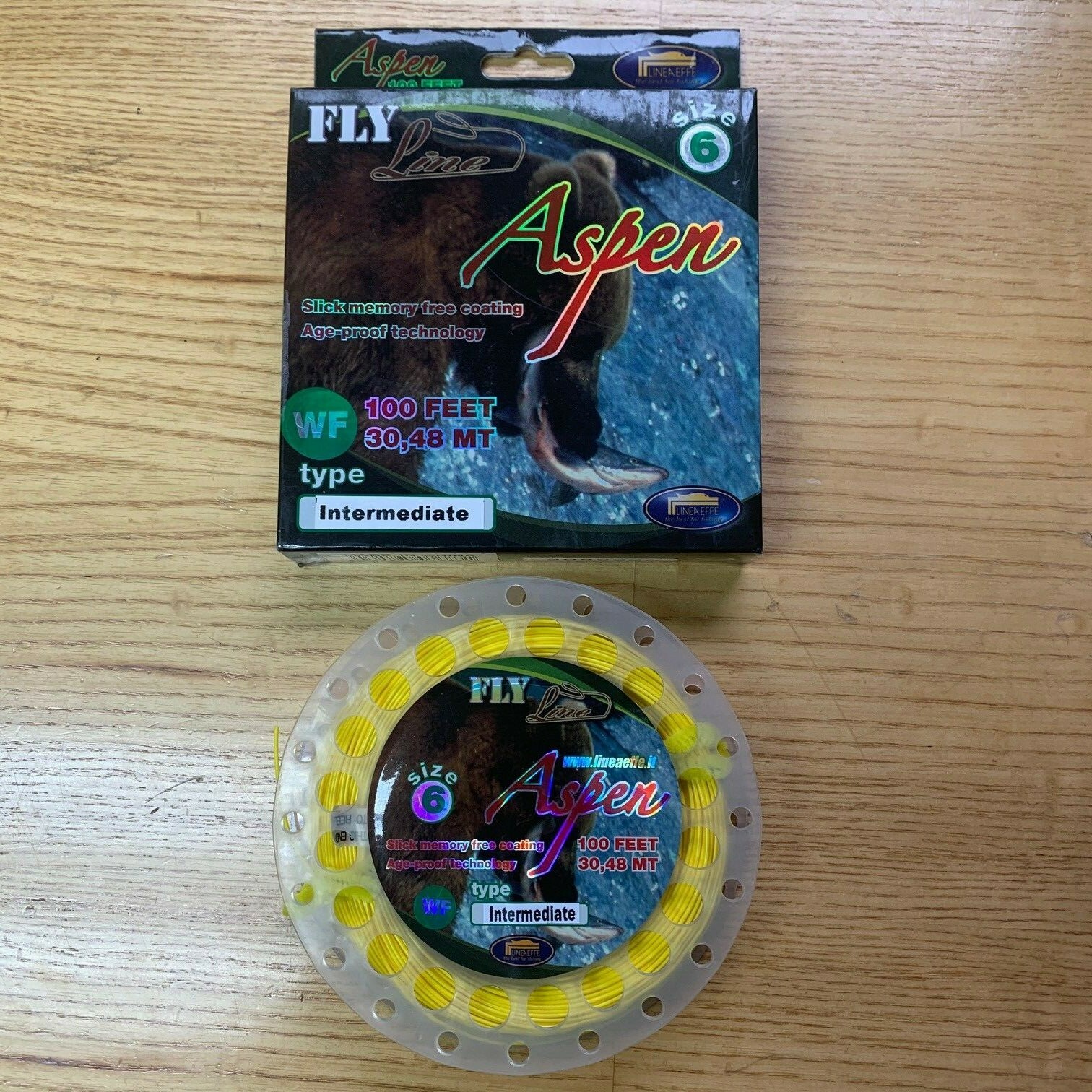 NEW Lineaeffe Aspen Intermediate Fly Fishing Line Size wf6 wf7 wf8 100 ...