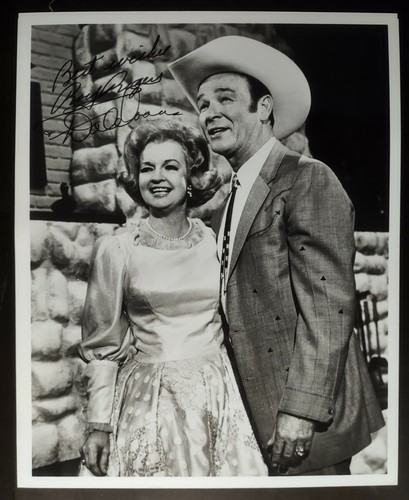 ROY ROGERS & DALE EVANS AUTOGRAPH, AUTHENTIC SIGNED PHOTOGRAPH 8x10 ...