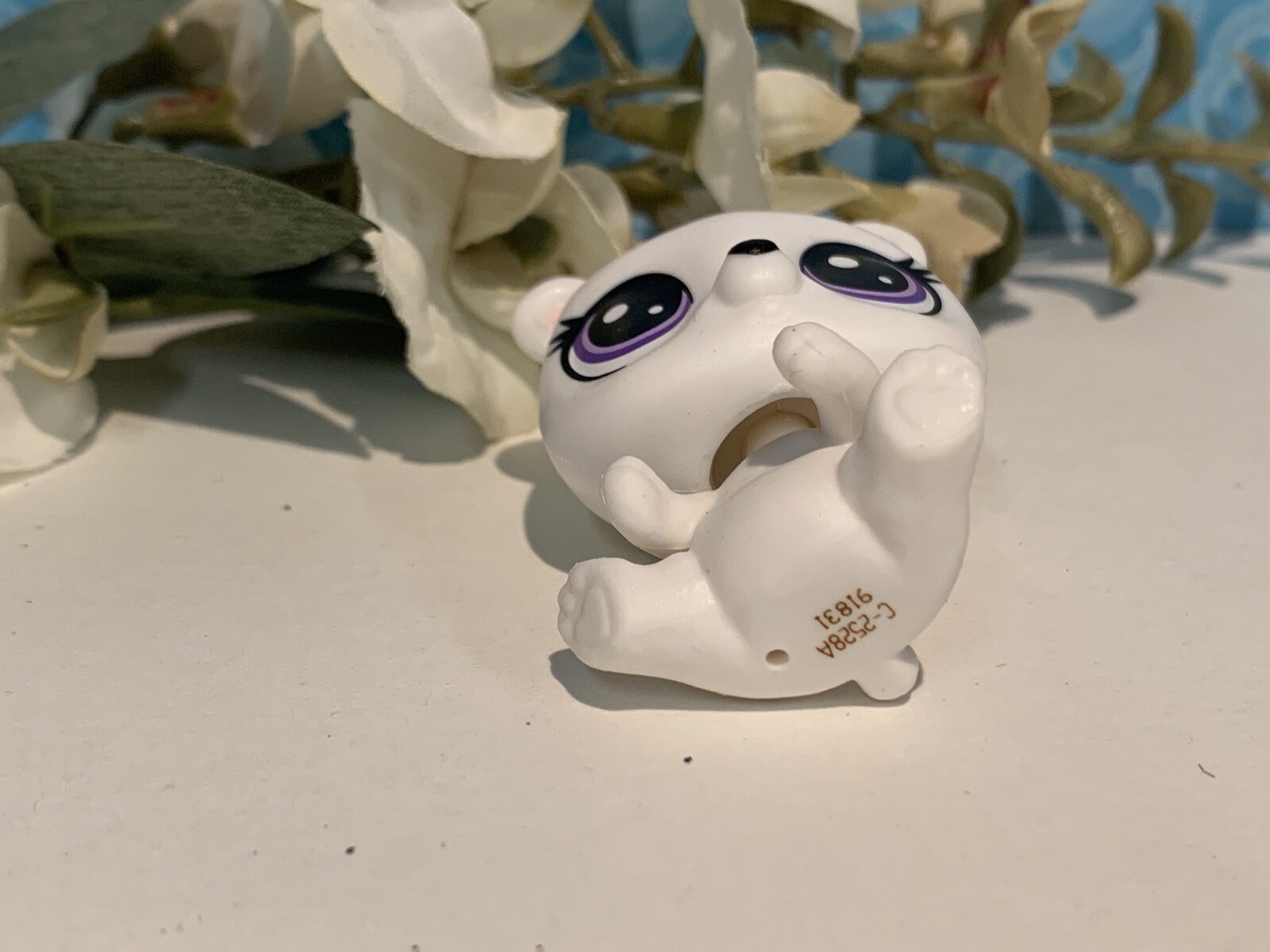 Littlest Pet Shop LPS Authentic White Soda Polar Bear 4-168 Thirsty ...