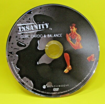 BeachBody Insanity Replacement Disc Only-Core Cardio & Balance-DVD | eBay
