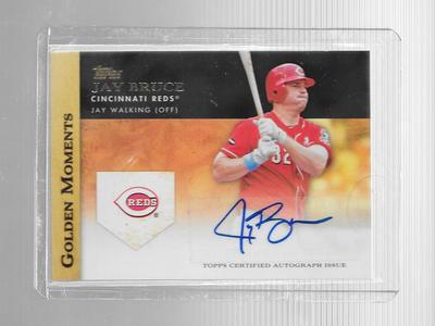 2012 Topps - JAY BRUCE - Golden Moments Autograph (Jay Walking Off ...