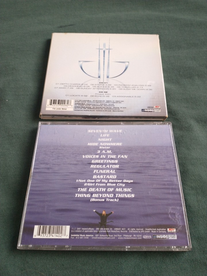 Devin Townsend CD Lot of 2 Ocean Machine Biomech + Accelerated ...