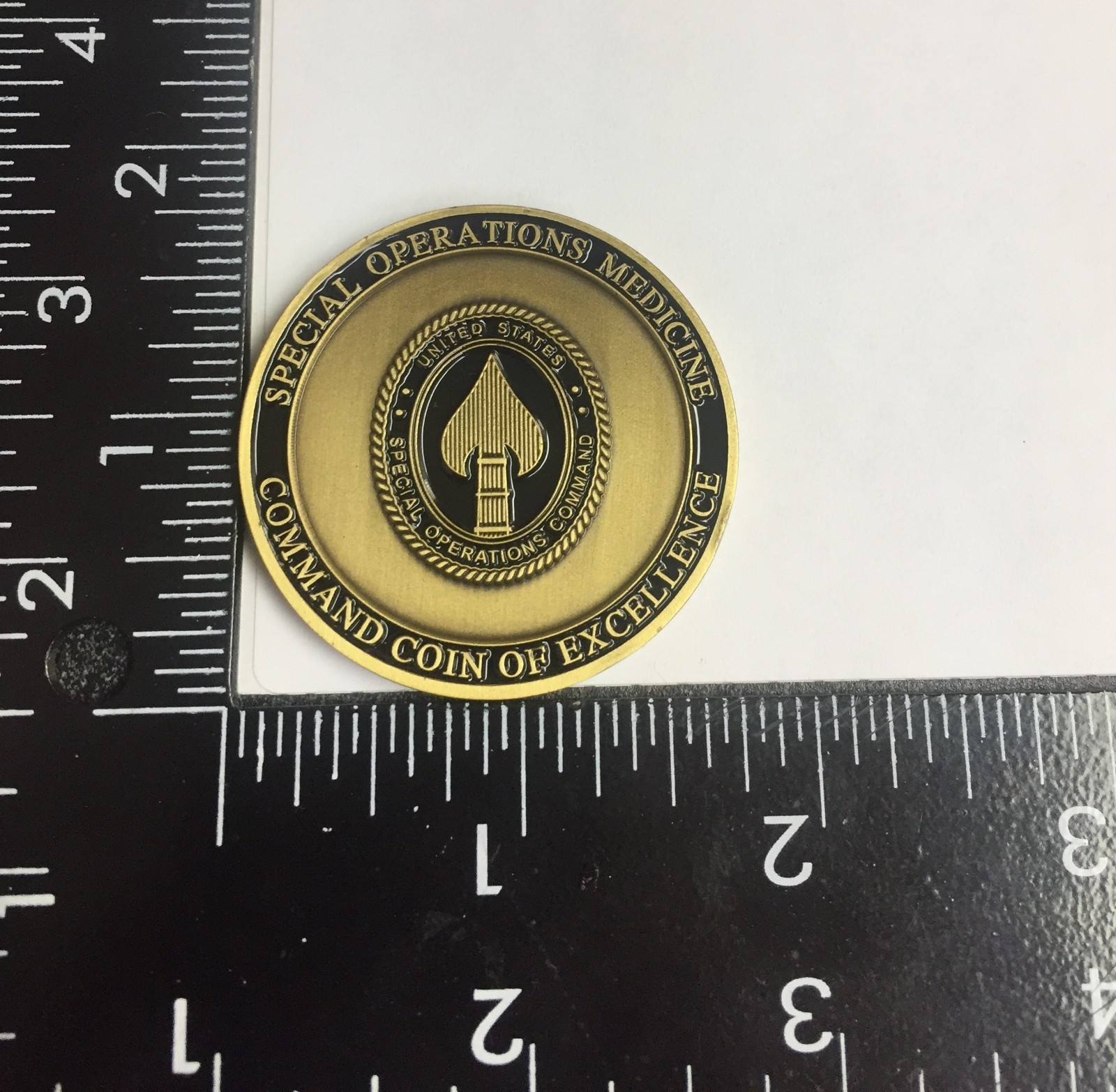 SOCOM Special Operations Medicine MD Medical Doctor Command Coin of ...