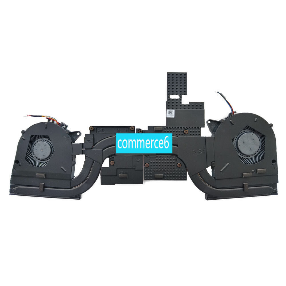 New CPU cooling radiator and fan for Legion Y545 81Q5 81Q6 5H40S19931 ...
