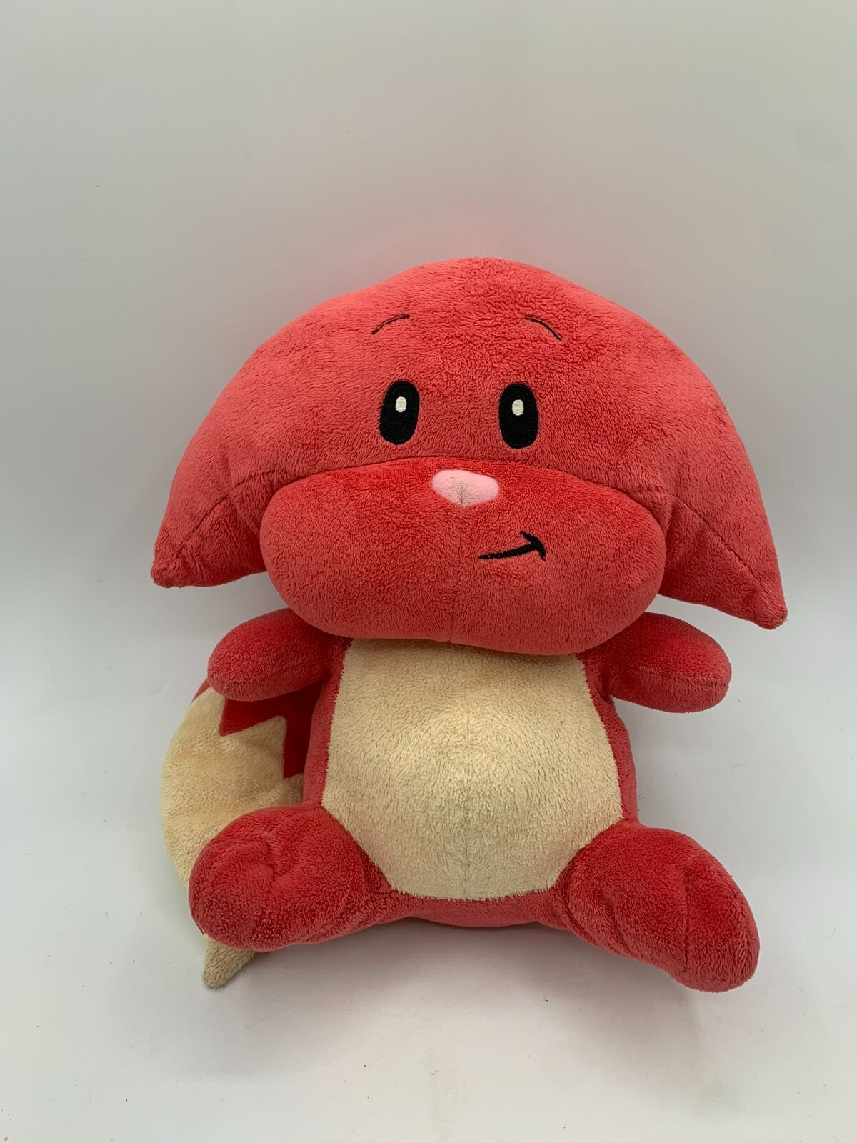Red Pink Tan Kacheek Neopets Vintage 10” Plush Fox Rodent Large Stuffed ...