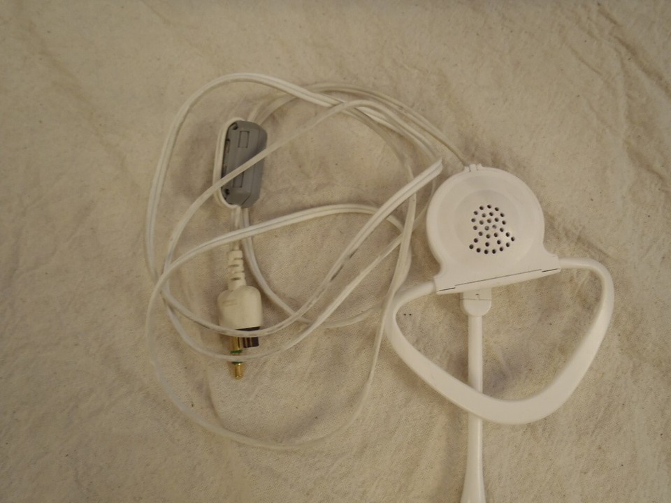 Official Nintendo DS Headset w/ Microphone White TESTED | eBay