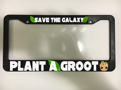 Save The Planet Plant A Groot Guardian's Of The Galaxy Car License ...