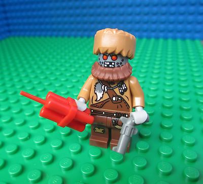 Lego MOVIE Wiley Fusebot City Town Robot Dynamite Revolver Minifigure ...
