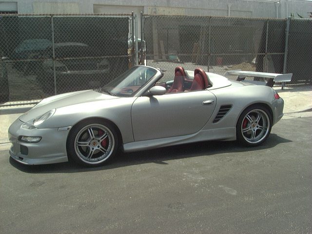PORSCHE BOXSTER WIDE BODY KIT 986 to 987 UPUDATE BUMPER SIDE KIRTS ...