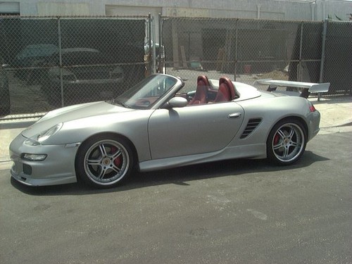 PORSCHE BOXSTER WIDE BODY KIT 986 to 987 UPUDATE BUMPER SIDE KIRTS ...