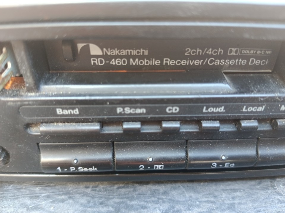 Nakamichi RD-460 Mobile Receiver/Cassette Deck Nakamichi Corporation ...