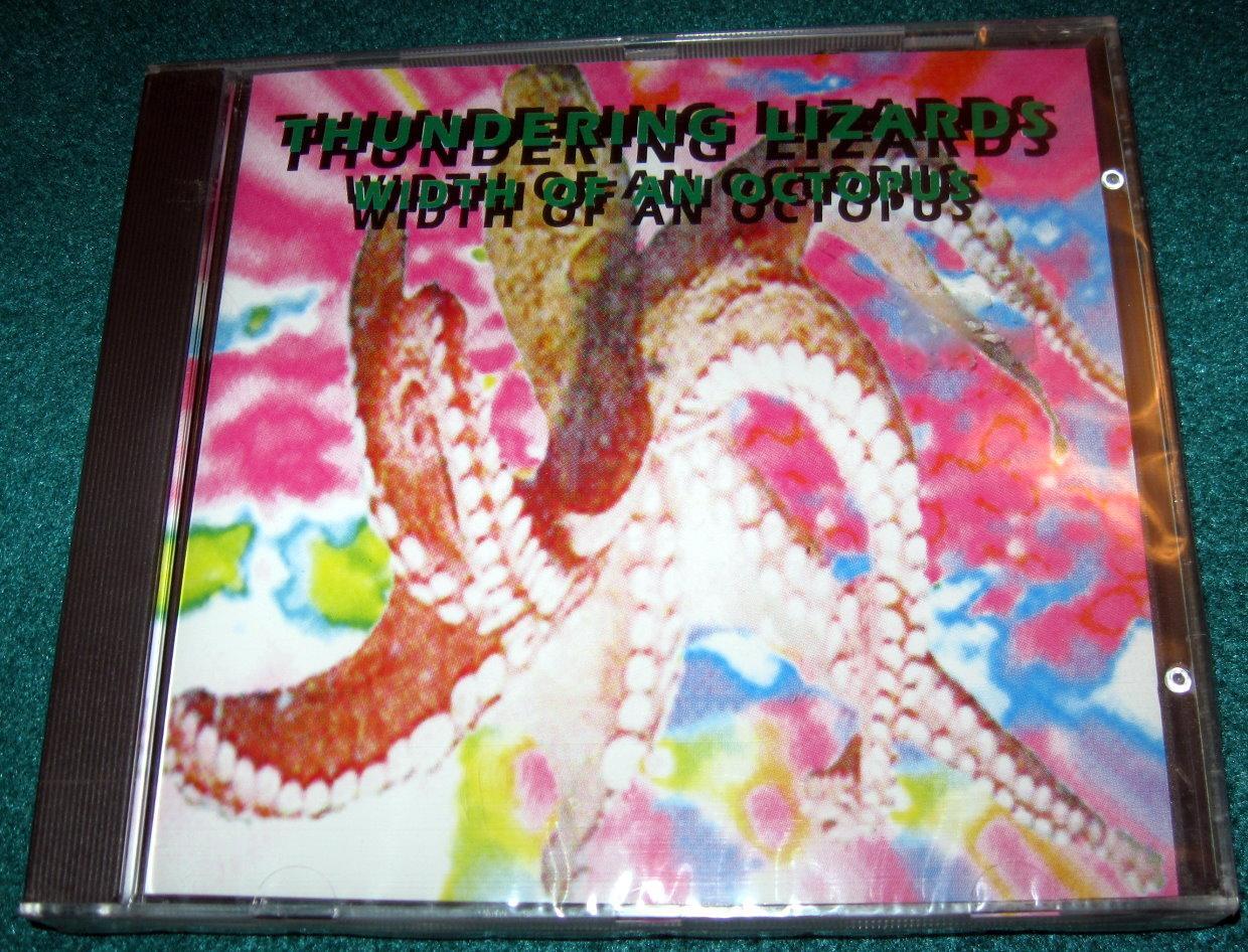 THUNDERING LIZARDS, Width of an Octopus, CD, NEW (ALTERNATIVE / INDIE ...