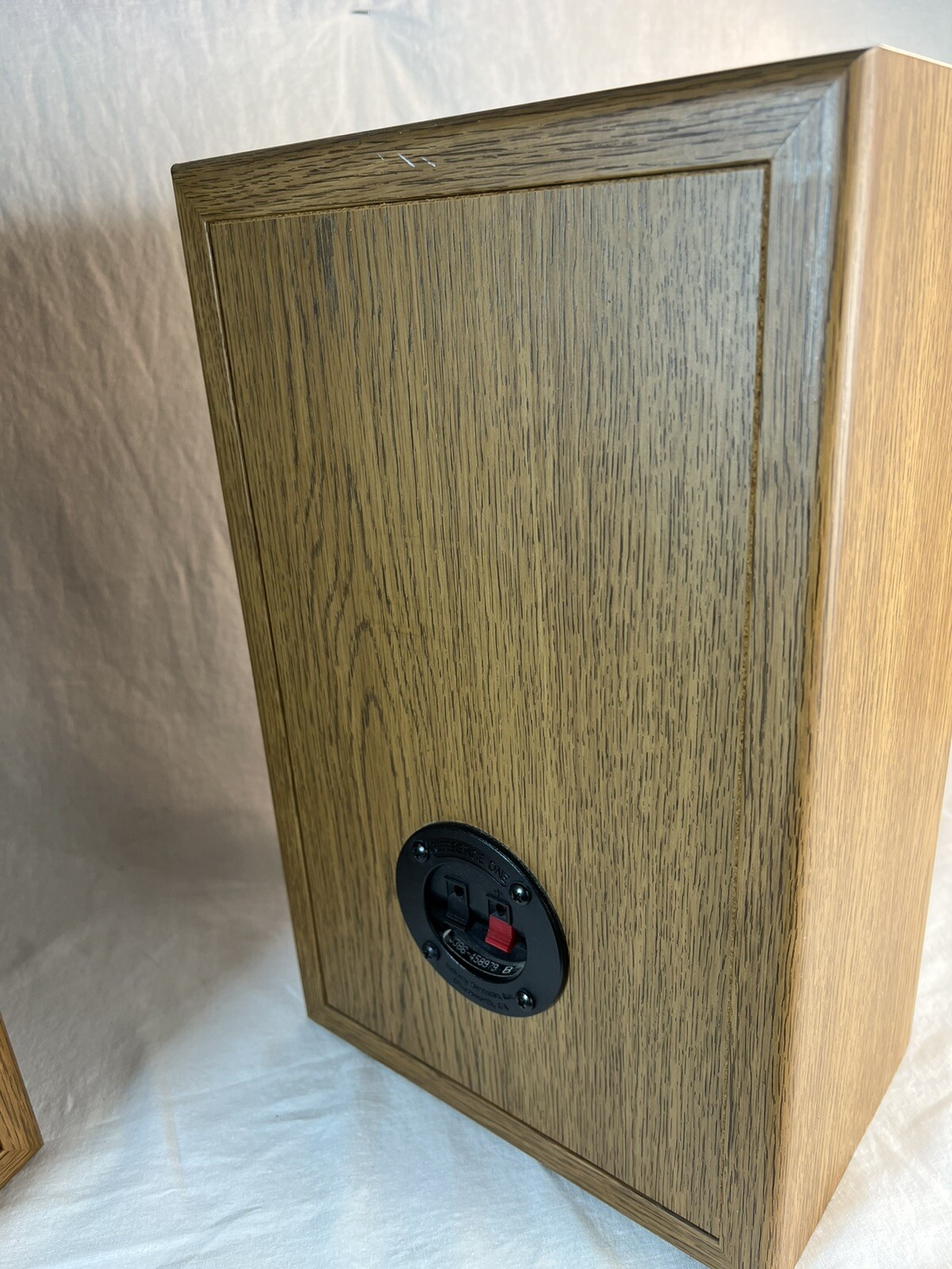 VINTAGE Infinity Reference 20 E-L Bookshelf Speakers Wood TESTED | eBay