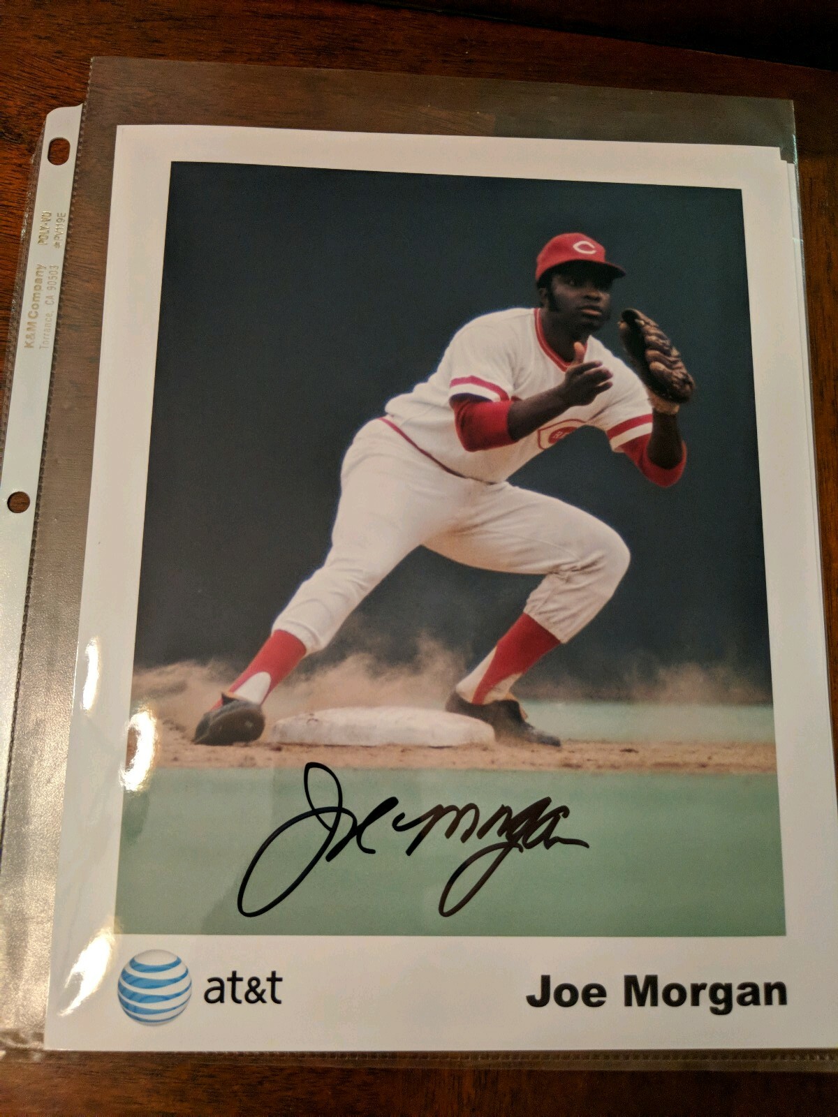 JOE MORGAN Signed Auto Autograph 8x10 Photo CINCINNATI REDS HOF MLB | eBay