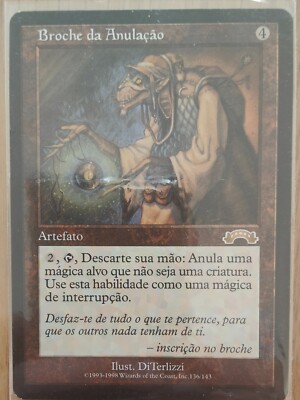Null Brooch / Broche de cassation ⭐ [ Excellent ]⭐Carte Magic MTG ⭐Rare ...