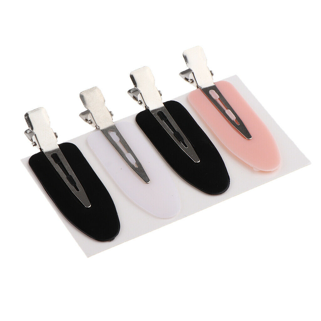 12pcs Women No Bend Hair Clips Pin Hair Clip No Crease Curl Clip Makeup ...