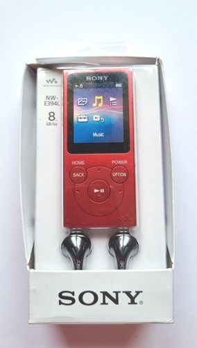SONY Walkman NW-E394LR Lecteur Enregistreur MP3/MP4 8Go Rouge | eBay