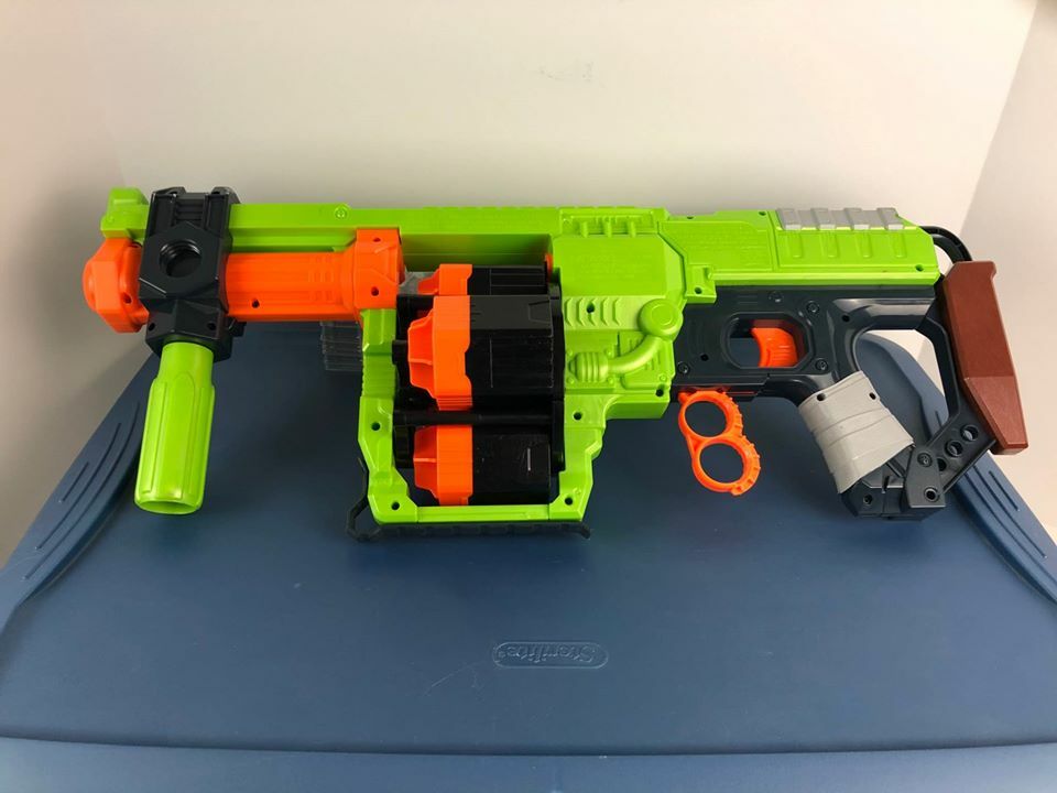 Nerf Dominator Zombie Strike Nerf Vortex Nerf Gun | eBay