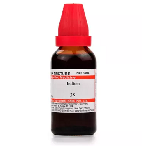 Dr Willmar Schwabe India Iodium 3X Dilution 30 ml C997 | eBay