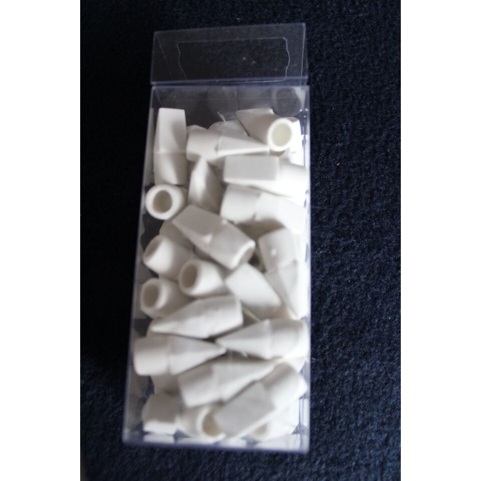 3 Packs of White Pencil Top Eraser Caps for Pencils, Erasers for ...