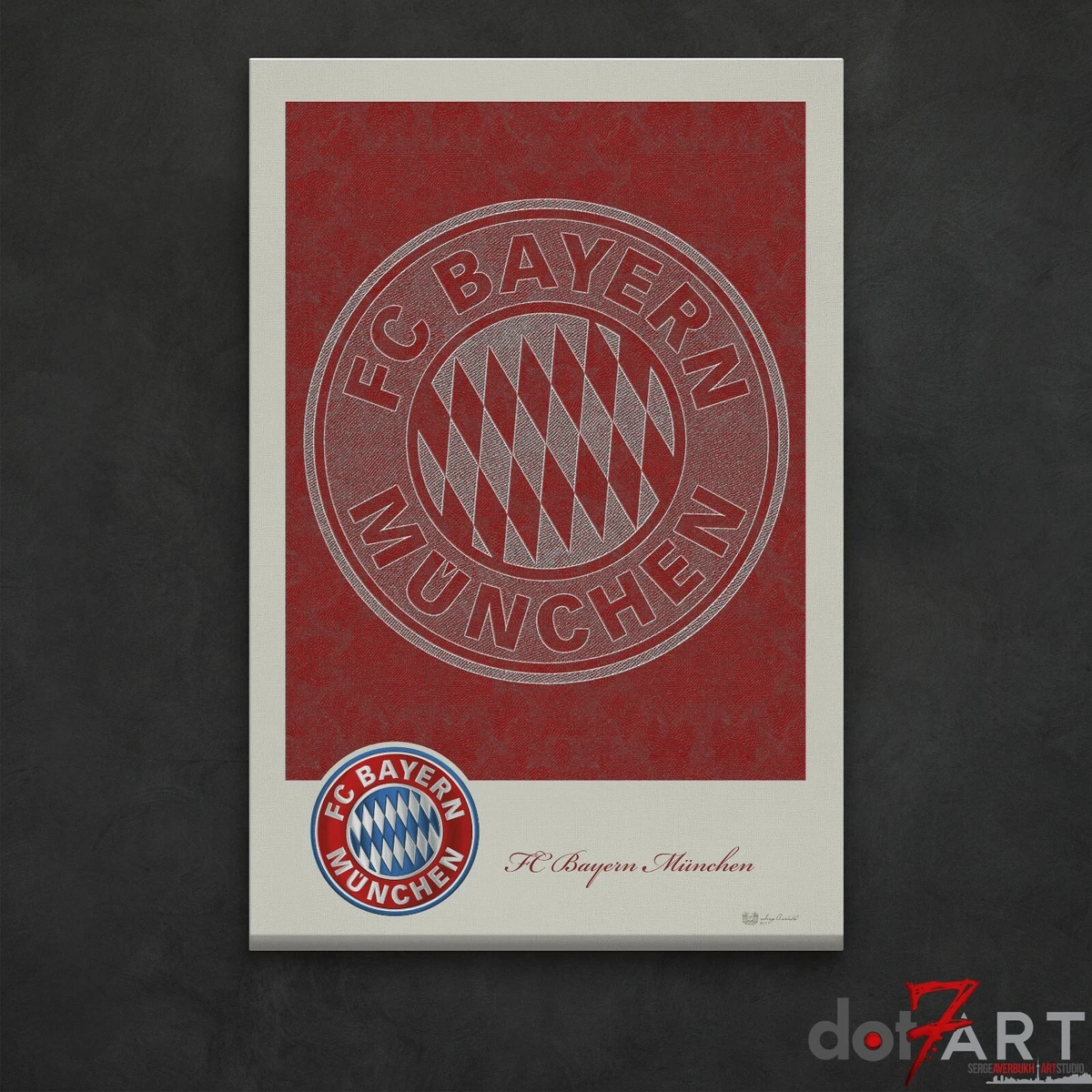 Bayern Munich Logo 3d