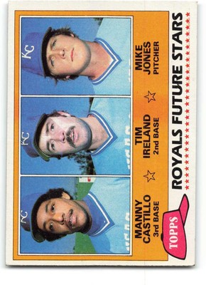1981 Topps #66 Manny Castillo/Tim Ireland/Mike Jones NM+ RC Rookie Roy ...