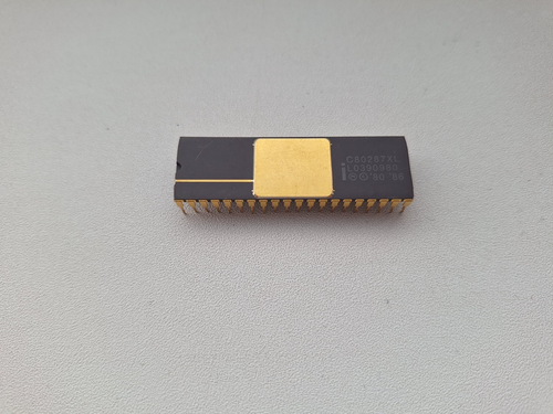 Intel C80287XL 80287 vintage FPU for 80286 CPU GOLD | eBay