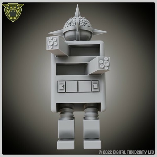 DR Who - Quarks - The Dominators - 28mm + display scale model sci-fi ...