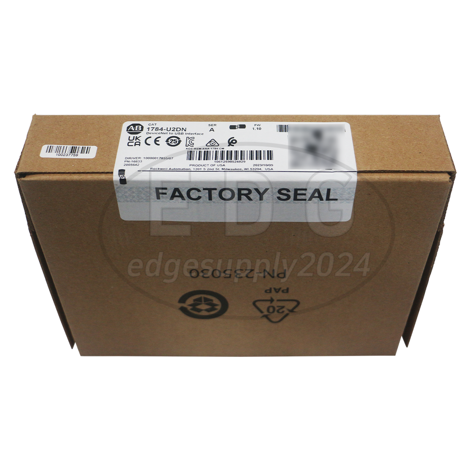 New Allen-Bradley 1784-U2DN DeviceNet to PC USB Interface Cable ...