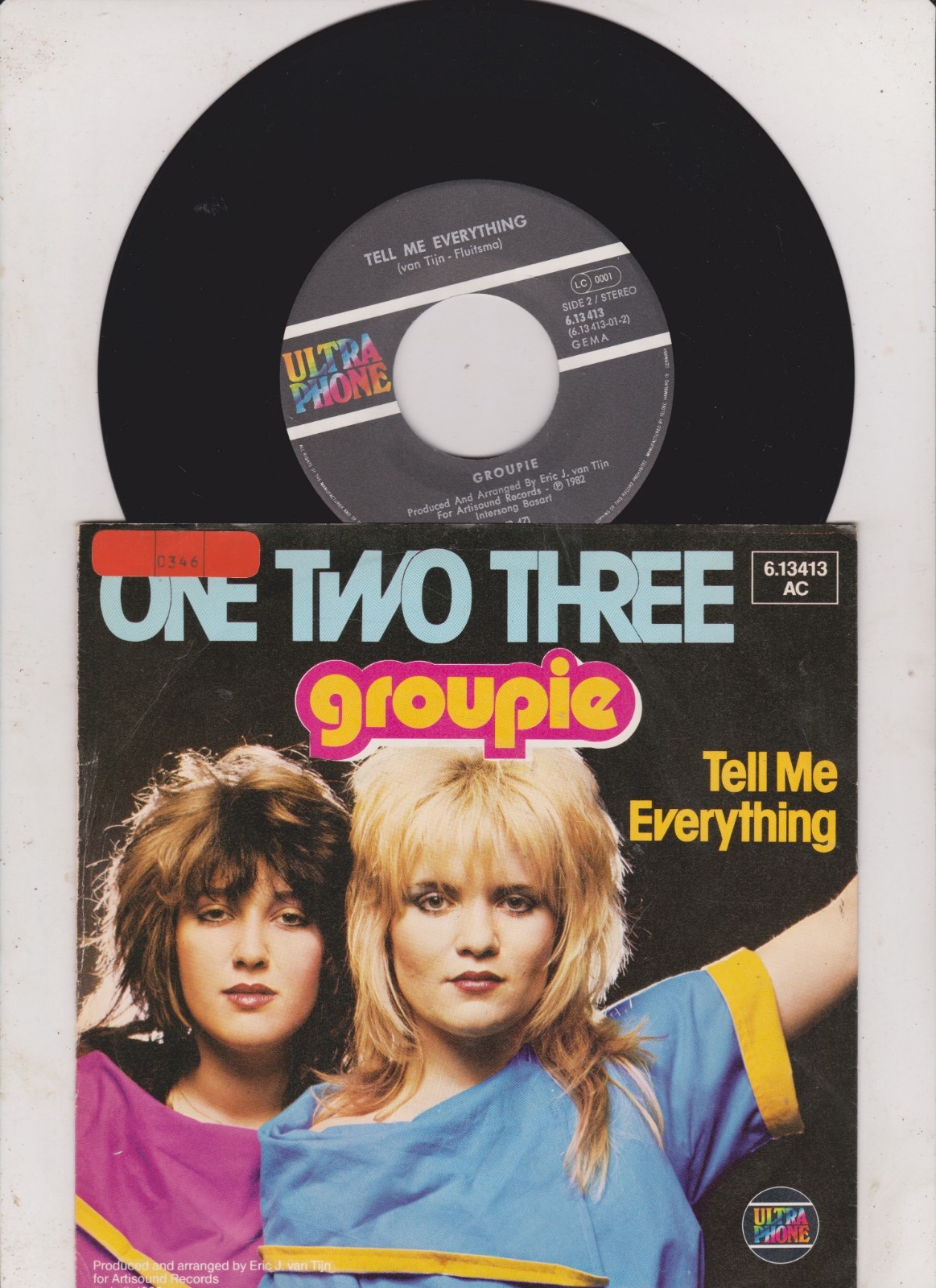 7" Vinyl - GROUPIE - One, Two, Three ( near mint ! ) Promo Cover | eBay