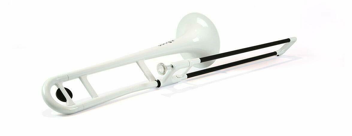 pInstruments pBone PBONE1W Trombone, Lightweight Versatile Durable ABS, White | eBay