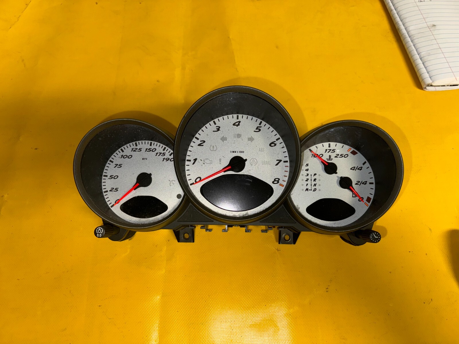 2007 2008 Porsche Boxster Cayman 3.4 Speedometer Speedo Instrument ...