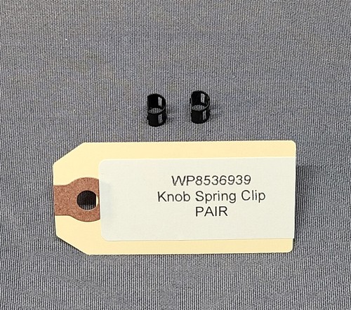 Washer or Dryer Knob Spring Clip PAIR WP8536939 Various Brands | eBay