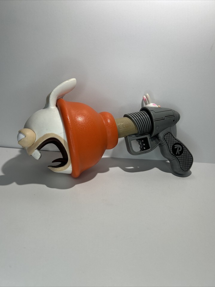 Raving Rabbids Invasion Super Plunger Blaster Toy Gun With Sound ...