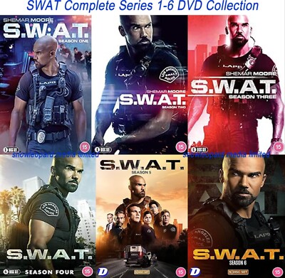 SWAT Complete Series 1-6 DVD Collection Season 1 2 3 4 5 S.W.A.T Brand ...