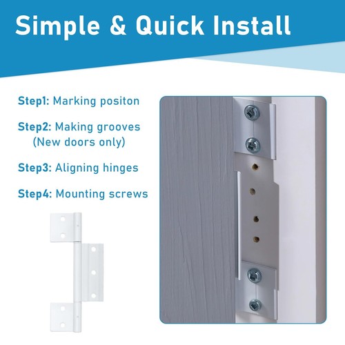 Storm Door Hinges Replacement fits for Larson Screen Door Hinges ...