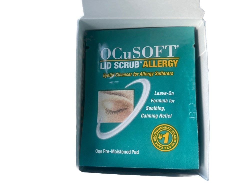 1 OCuSOFT Lid Scrub Allergy Eyelid Cleanser 30CT | eBay