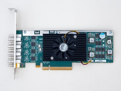 Matrox DSX LE4 PCIe SDI I/O Card - DSXLE4L/8/100F - For Chyron / Vizrt ...