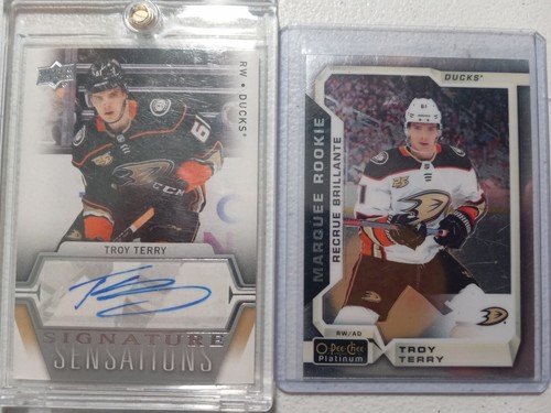 2019-20 Upper Deck Signature Sensations Troy Terry/Rookie Marquee | eBay