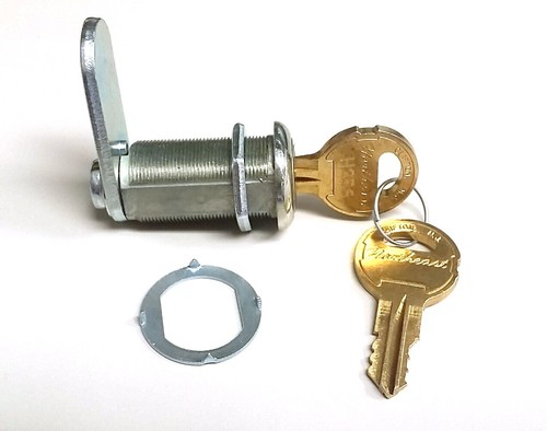 Heavy Duty Cam Lock with 2 Keys, Fit Max 7/8" Material Thickness, Keyed ...
