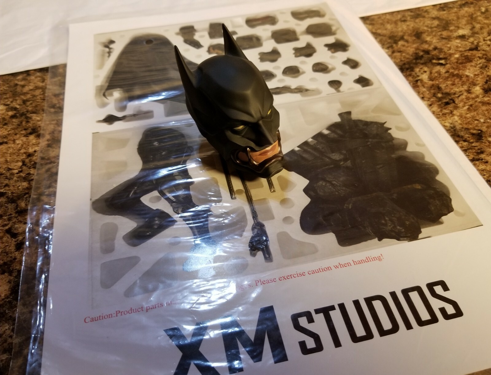 Authentic XM Studios Batman Samurai 1/4 Statue **Samurai Cowl Head ...