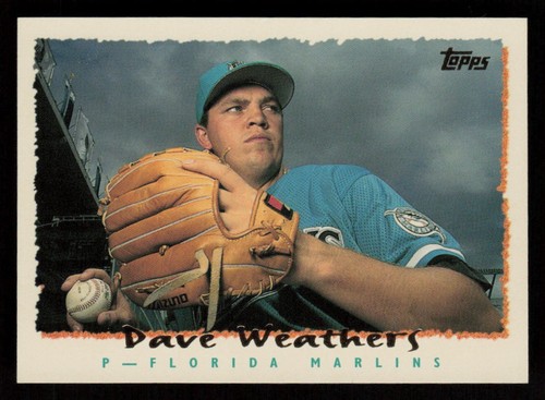 Dave Weathers 1995 Topps #73 Florida Marlins Baseball Card | eBay