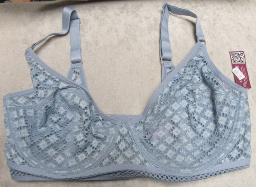 ADORE ME FANCY LACE BRA - LT BLUE LINED - UNDERWIRE - SIZE 36A - NWT | eBay