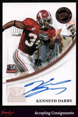2007 Press Pass Autographs Bronze #16 Kenneth Darby AUTO Autograph RAMS ...