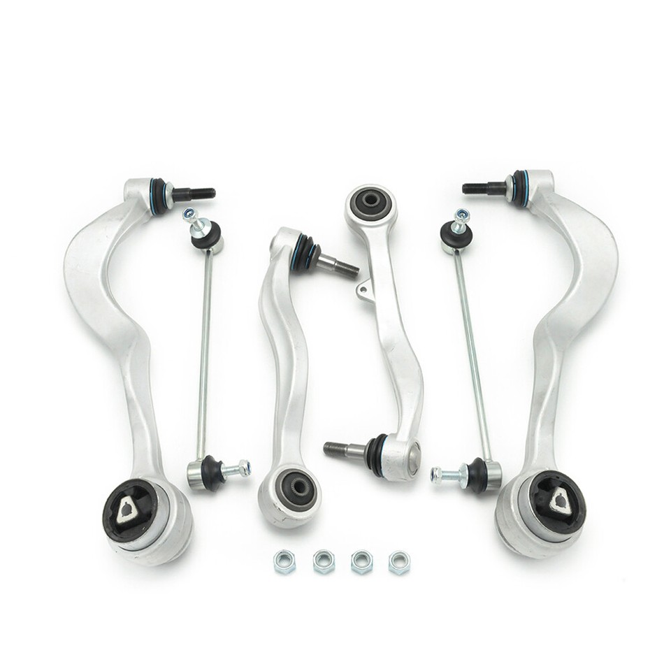 6PCS Front Control Arm Sway Bar Link Fits BMW E60 525i 530i 545i 550i ...