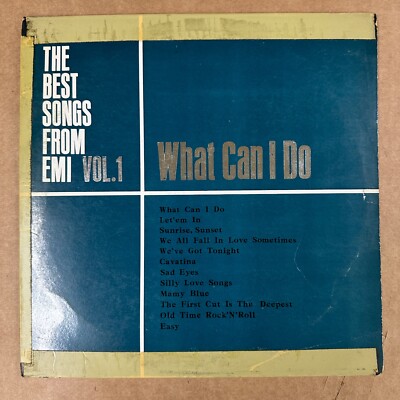 The Best Songs From EMI Vol. 1 LP Record Various Vinyl 33 RPM | eBay