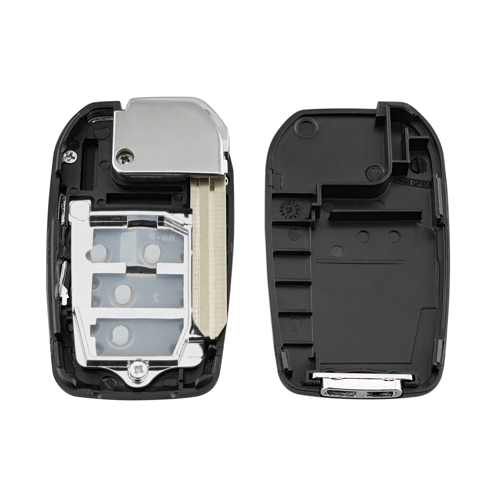 2 for 2012-2019 Toyota Corolla Camry RAV4 Highlander Flip Key Fob Shell ...