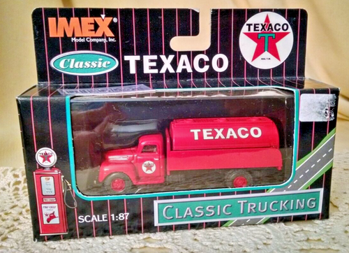 TEXACO TANKER RED TOP NEW IMEX MODEL CO 1:87 #870161 CLASSIC TRUCKING ...