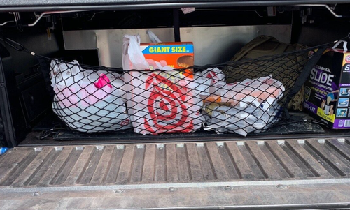 Rear Trunk Bed Envelope Style Cargo Net for Hyundai Santa Cruz 2022 ...