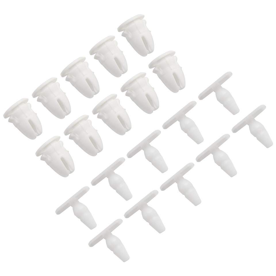 Clips Trim Plastic Push Replaces 20PCS Attachment Button Car ...